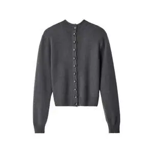 LEMAIRE Grey Tops Cardigans - Gray