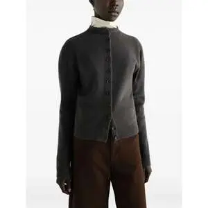 LEMAIRE Grey Tops Cardigans