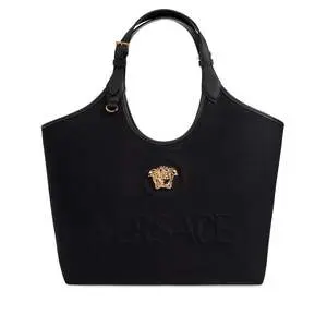 Versace Tote Bags - Black