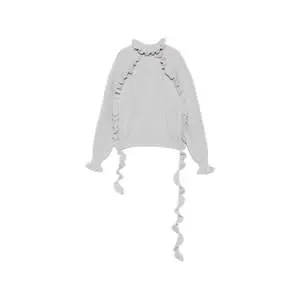 Blumarine Grey Knitwear Jumpers - Gray