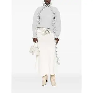 Blumarine Grey Knitwear Jumpers