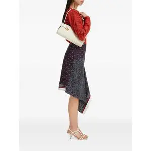 FERRAGAMO Neutrals Shoulder Bags - Cream