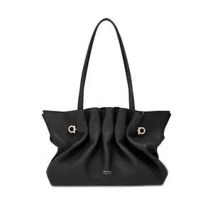 FERRAGAMO Shoulder Bags - Black