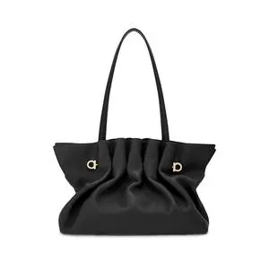 FERRAGAMO Shoulder Bags - Black