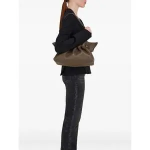 FERRAGAMO Grey Shoulder Bags - Gray