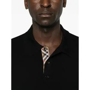 Burberry Polo Shirts Jumpers - Black