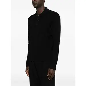 Burberry Polo Shirts Jumpers - Black