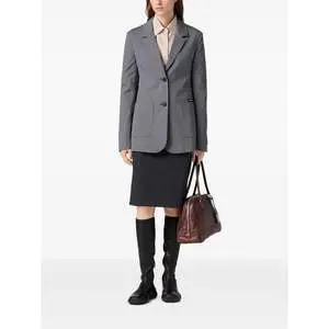 Miu Miu Grey Jackets Blazers