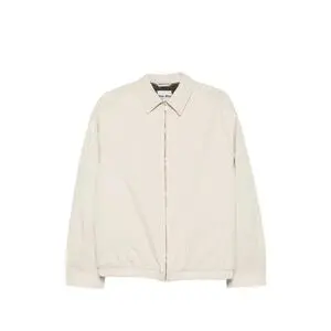 Miu Miu Neutrals Jackets Bomber Jackets - Cream