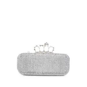 Alexander McQueen Clutch Bags - Silver