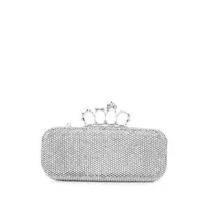 Alexander McQueen Clutch Bags - Silver