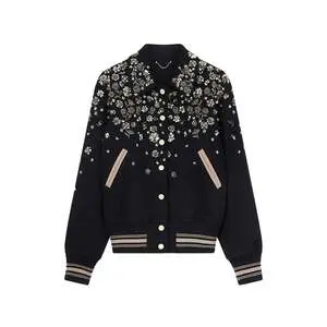 GOLDEN GOOSE Jackets Bomber Jackets - Black