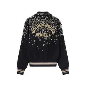 GOLDEN GOOSE Jackets Bomber Jackets - Black