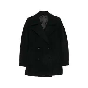 TOTEME Coats Double Breasted & Peacoats - Black