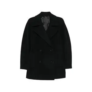 TOTEME Coats Double Breasted & Peacoats - Black