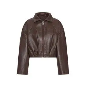 ROTATE BY BIRGER CHRISTENSEN Jackets Cropped Jackets - Brown