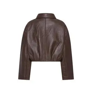 ROTATE BY BIRGER CHRISTENSEN Jackets Cropped Jackets - Brown
