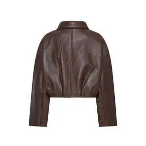 ROTATE BY BIRGER CHRISTENSEN Jackets Cropped Jackets - Brown