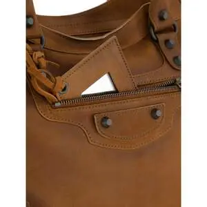 Balenciaga Tote Bags - Brown