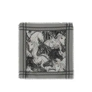 Gucci Grey Scarves - Gray