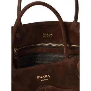 Prada Tote Bags - Brown