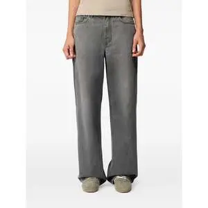 Axel Arigato Grey Denim Wide-leg Jeans