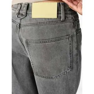 Axel Arigato Grey Denim Wide-leg Jeans