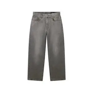 Axel Arigato Grey Denim Wide-leg Jeans - Gray