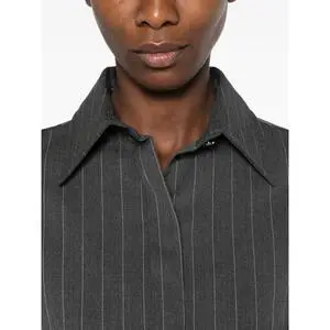 Sportmax Grey Tops Shirts - Gray