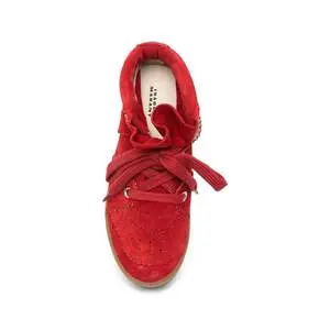 Isabel Marant Étoile Red Trainers
