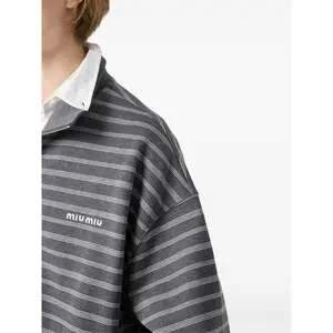 Miu Miu Grey Tops Sweatshirts