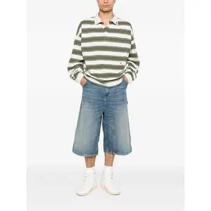 Rhude Polo Shirts - Green