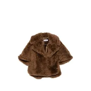 Max Mara Jackets Faux Fur & Shearling Jackets - Brown