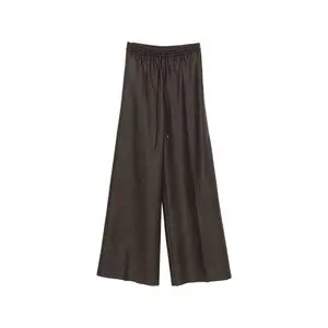 Max Mara Grey Trousers Palazzo Pants - Brown