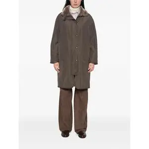 Brunello Cucinelli Neutrals Jackets Faux Fur & Shearling Jackets - Cream
