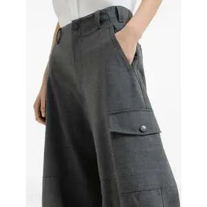 Brunello Cucinelli Grey Trousers Straight Trousers