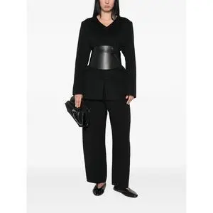 LISA YANG Trousers Straight Trousers