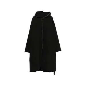 Rick Owens Jackets Hooded Jackets - Black