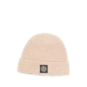 Stone Island Neutrals Hats - Cream