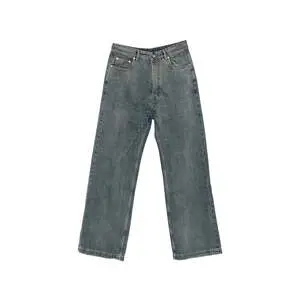 Rick Owens Denim Wide-leg Jeans - Blue