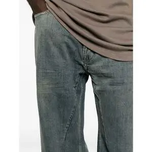 Rick Owens Denim Wide-leg Jeans