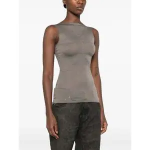 Rick Owens Grey Tops Vests & Tank Tops