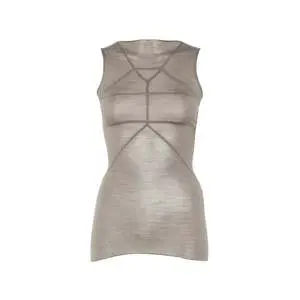 Rick Owens Slim Fit Performance Tops For Women