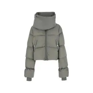 Rick Owens Grey Jackets Puffer Jackets - Gray