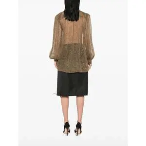 Valentino Garavani Neutrals Tops Blouses