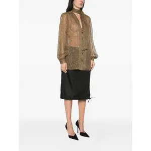 Valentino Garavani Neutrals Tops Blouses