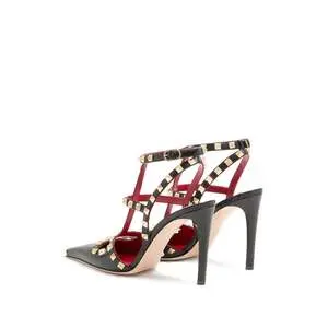 Valentino Garavani Black Shoes - Multicolor
