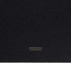 SKIMS Wrap Sweater | Black | | Essential Knit