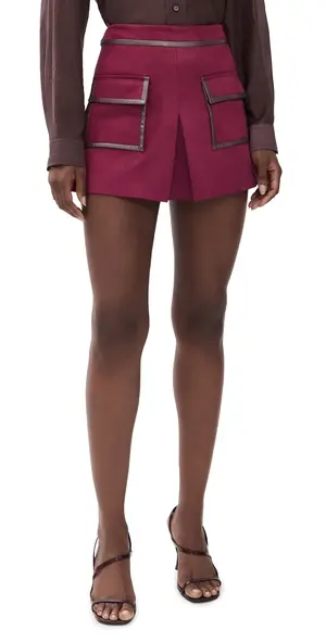 Ramy Brook Tess Skirt - Cranberry