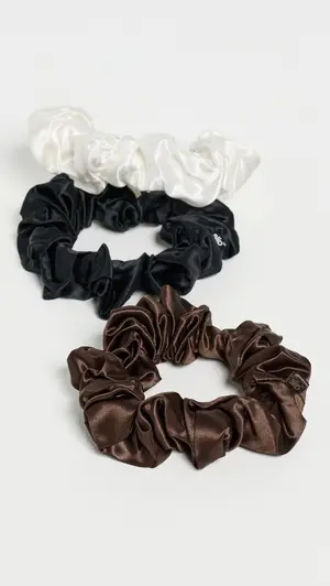 Slip Pure Silk Large Cracker Scrunchie Set Of 3